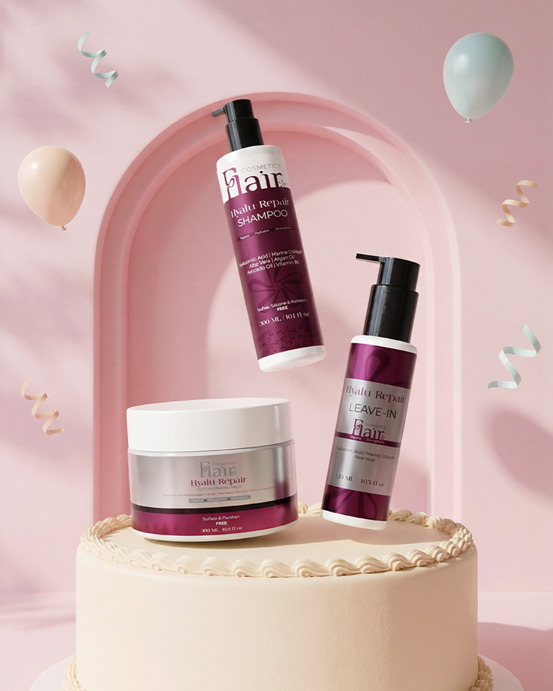 Birthday Hair Glow Bundle – flair cosmetics